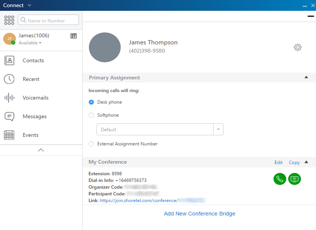 Navigating the Mitel Connect Desktop App